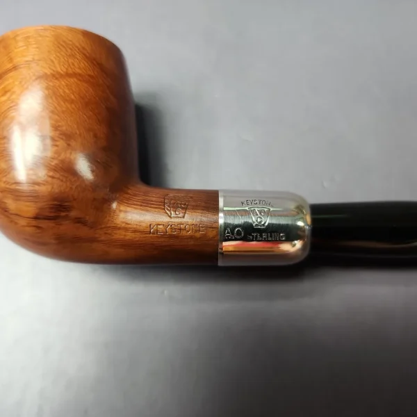 A. Oppenheimer & Co Keystone Smooth Billiard Estate Briar Pipe, English ...