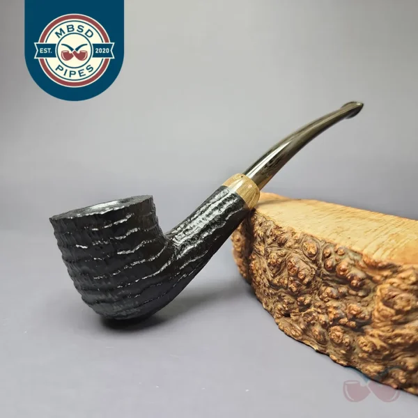 la Biota "Economica" Rusticated Dublin Handmade Briar Pipe, New - MBSD ...