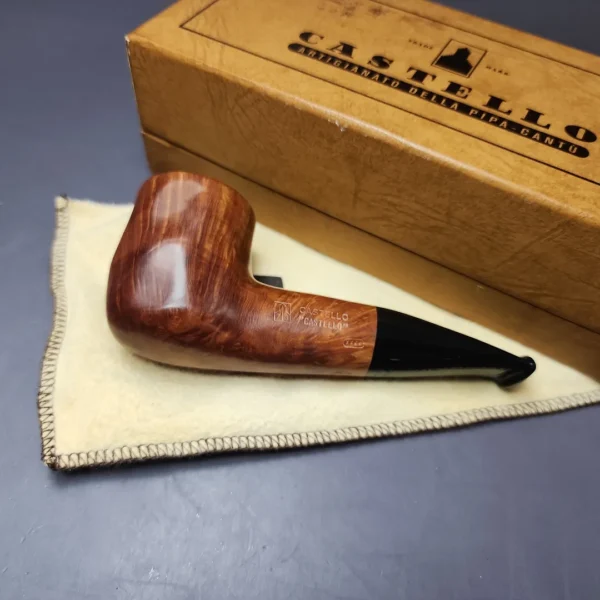Castello "Castello" 4K Smooth Nosewarmer Estate Briar Pipe, Italian ...