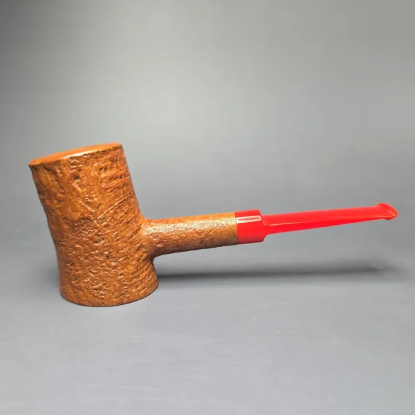 Ryan Alden Queen of Hearts Sandblasted Tipsy Poker Estate Briar Pipe ...