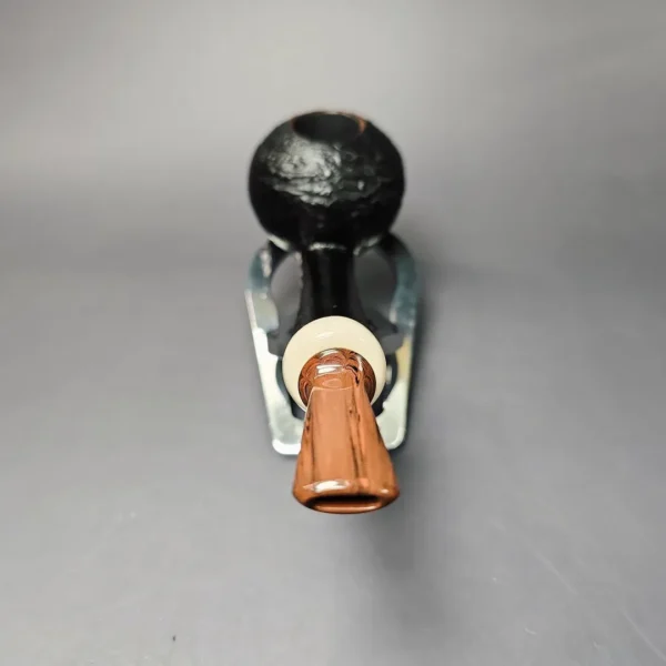 J Mouton Sandblasted Long Shank Squat Tomato w/ Mammoth Handmade Briar ...