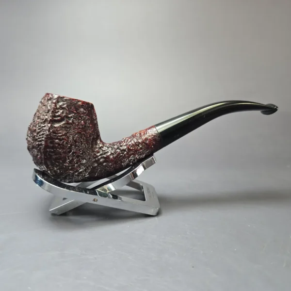 Ashton 1991 Pebble Shell XX Rusticated & Sandblasted Panel Estate Briar ...
