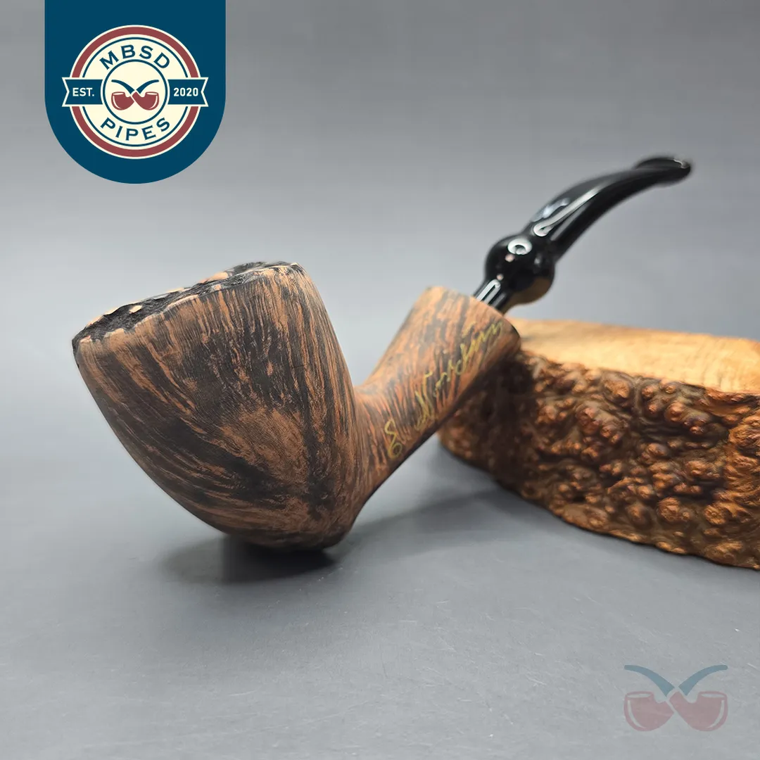 Nording Signature Matte Smooth Freehand Estate Briar Pipe, Unsmoked ...