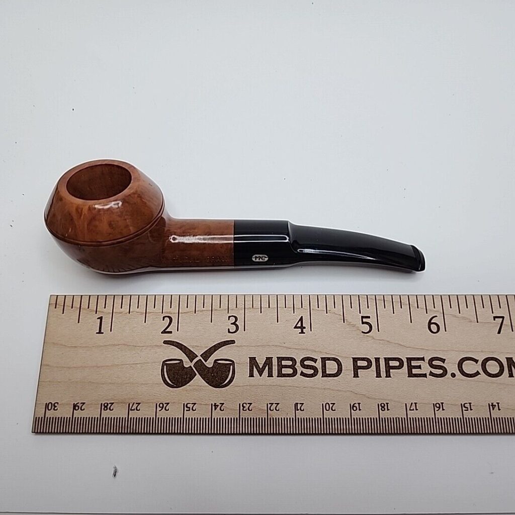 Mastercraft Smooth Bent Rhodesian Briar Tobacco Pipe, Unsmoked, France ...