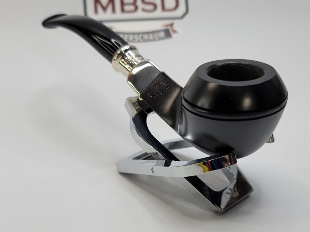 Peterson Ebony Spigot Smooth 80s Briar Tobacco Pipe, Fishtail [SOLD OUT ...