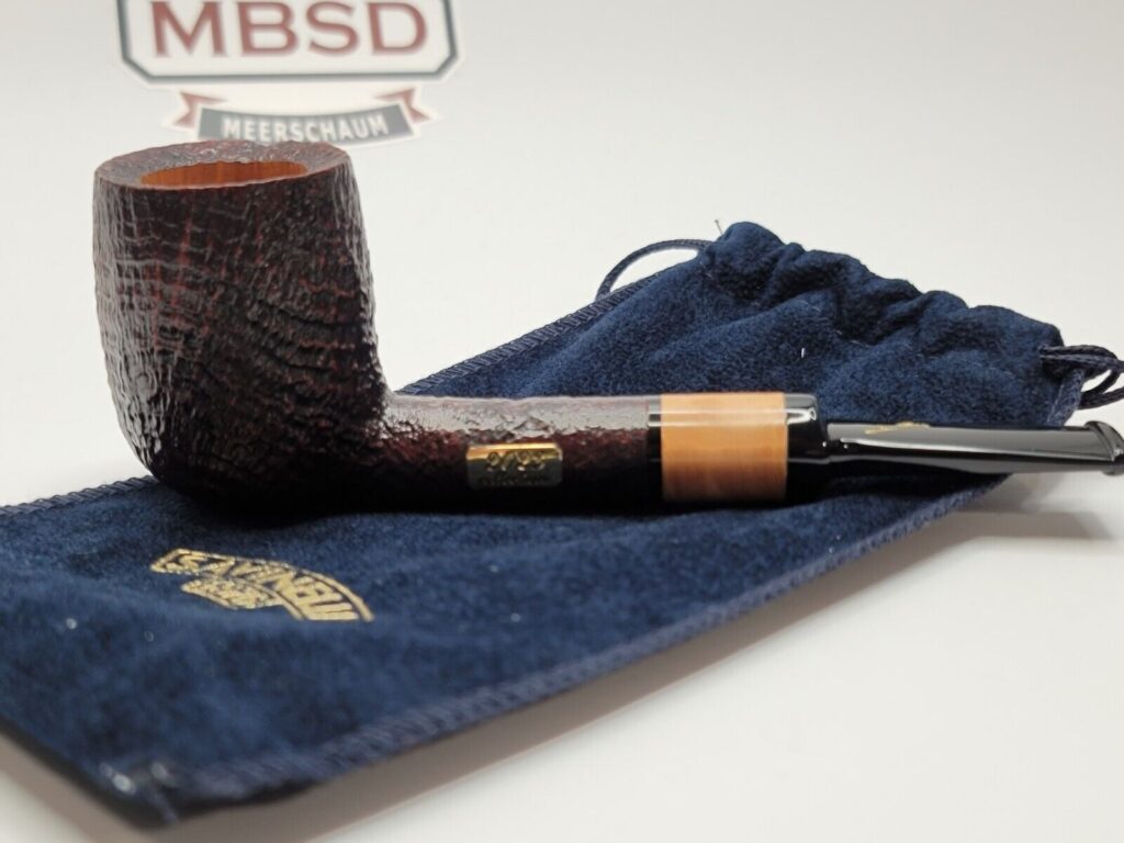 Savinelli Collection 2023 Sandblasted w/ Smooth Top Briar Tobacco Pipe ...