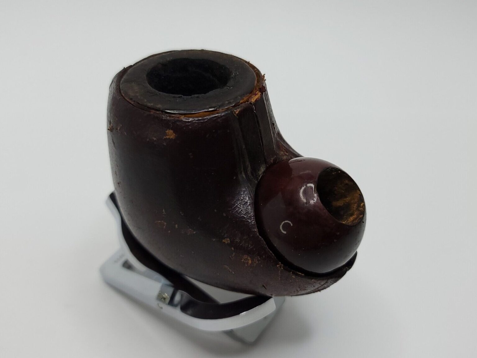 Antique Block Meerschaum Stummel Tobacco Smoking Pipe, With Original ...