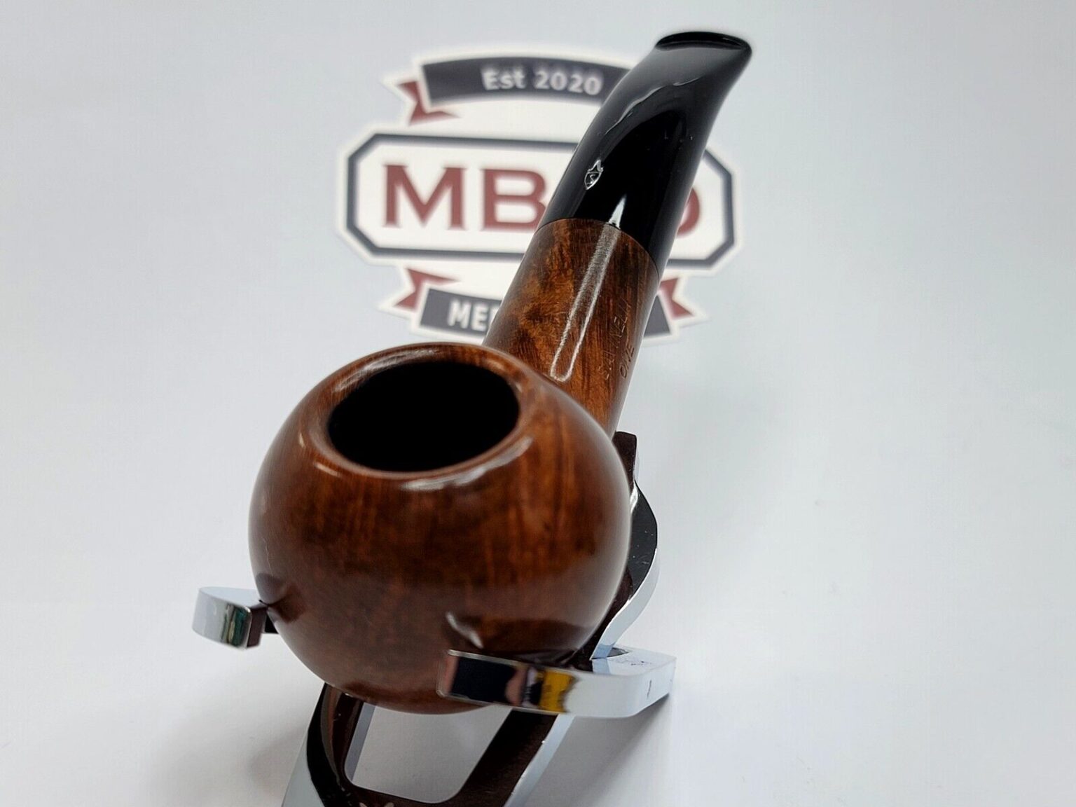 Savinelli One Smooth Brown 321 Author 6mm Briar Tobacco Pipe, Starter ...