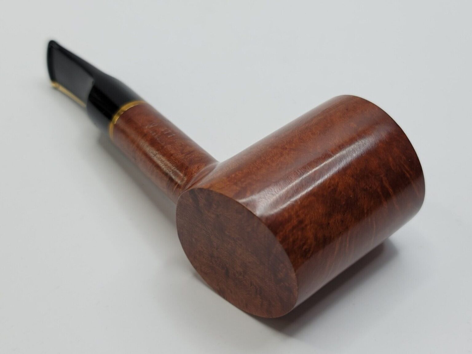 Savinelli Oscar Tiger 311 KS Smooth Poker Sitter Briar Tobacco Pipe ...