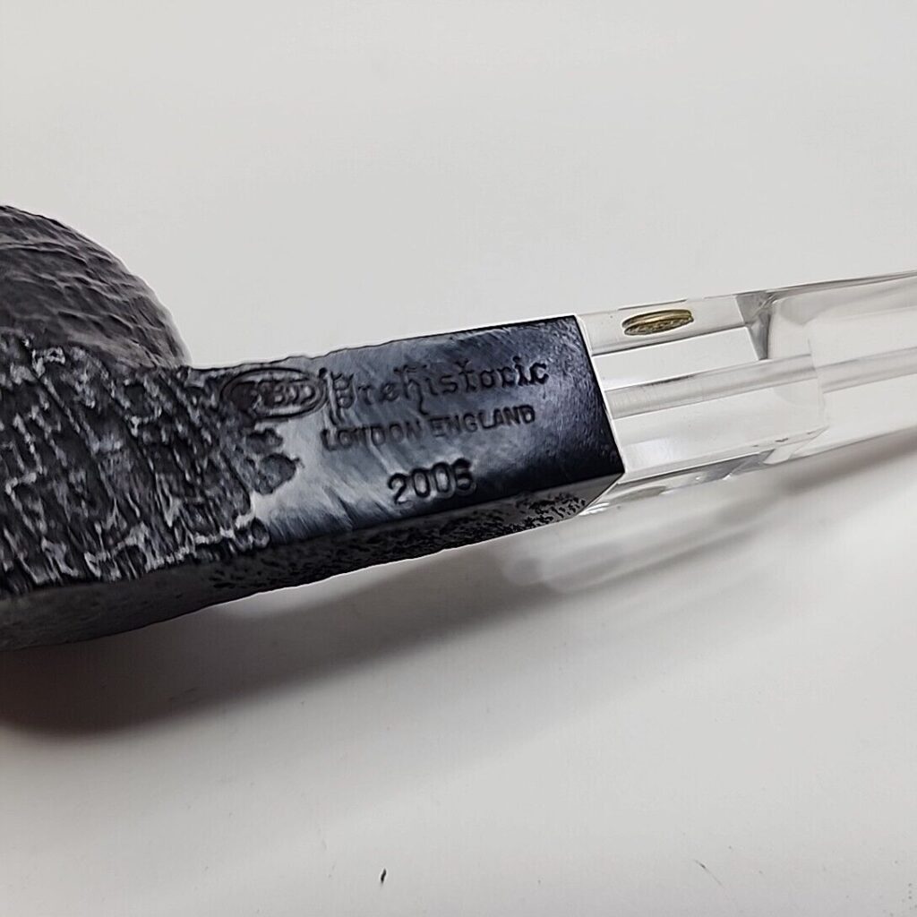 GBD Prehistoric 2006 Straight Bulldog Briar Tobacco Pipe, Unsmoked, Box ...