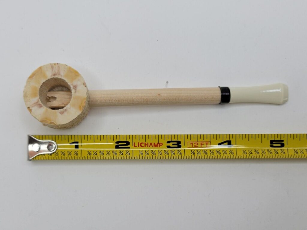 Missouri Meerschaum The 420 Natural Corn Cob Pipe, Built In Carburetor [SOLD OUT]