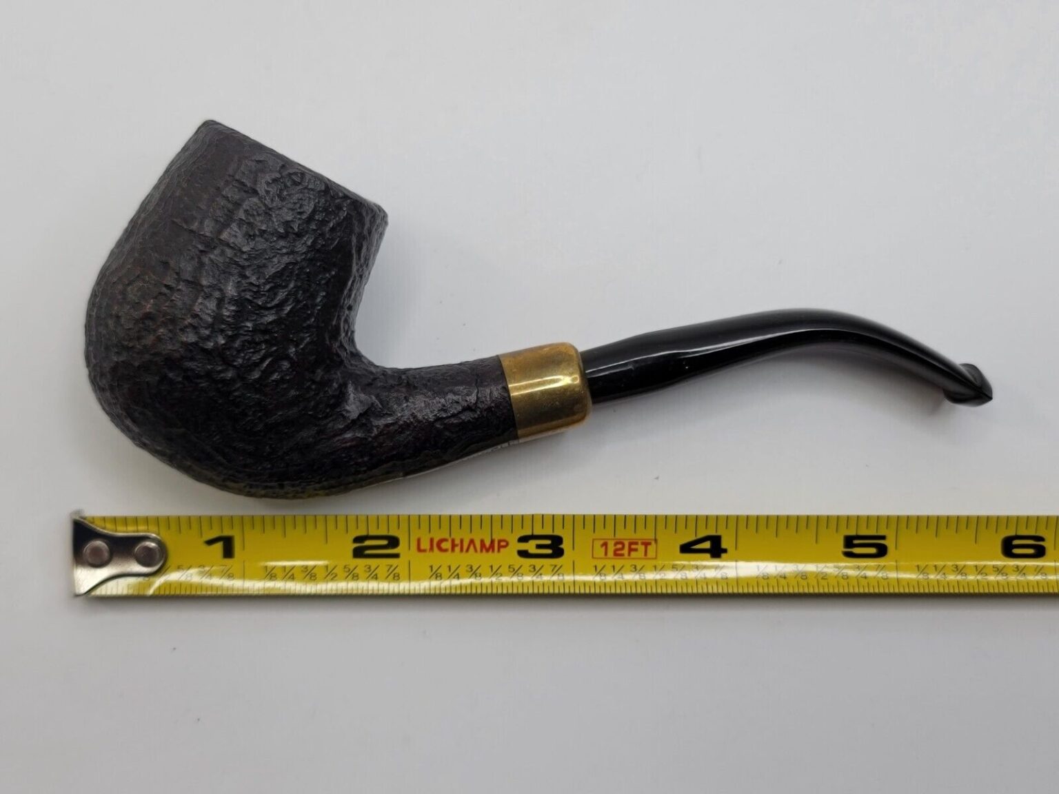 Stanwell De Luxe 83M, Sandblasted Army Mount Bent Billiard, Danish ...